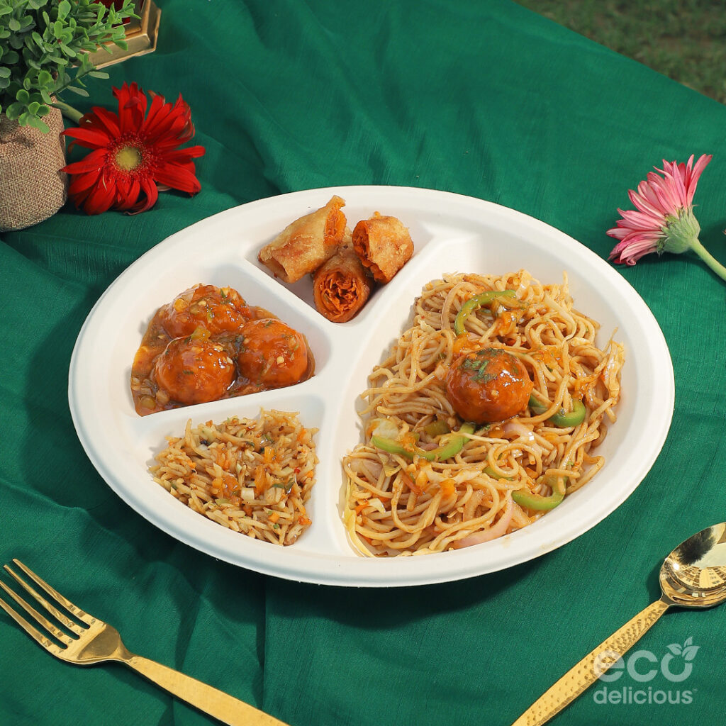 12" 4CP Round Plate - Eco Delicious Pulp LLP.