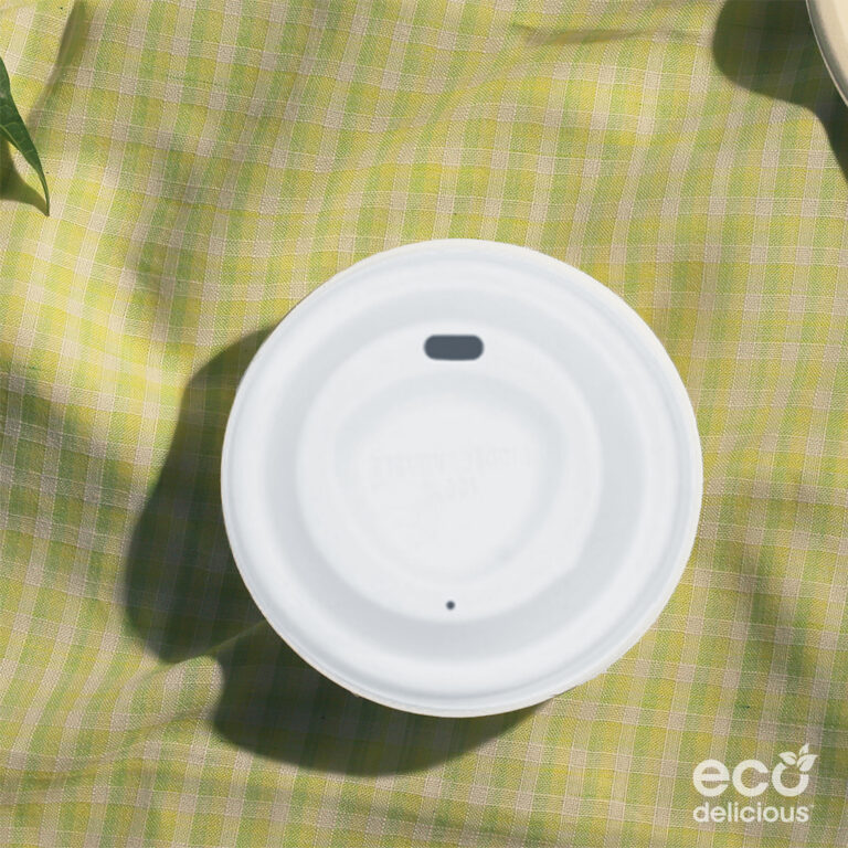 80mm Sipper lid - Eco Delicious Pulp LLP.